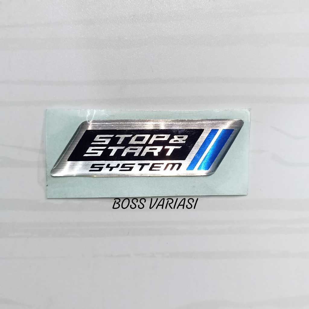 Jual STIKER STOP & START SYSTEM | Shopee Indonesia