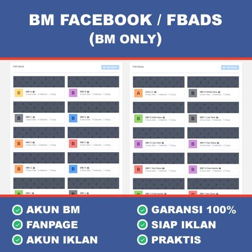 Jual Akun Business Manager Facebook / FBADS [Only BM] | Shopee Indonesia
