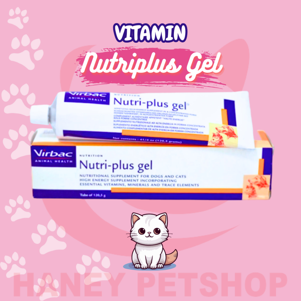 Jual Nutriplus Gel Vitamin Kucing Anjing 120Gr | Suplemen Kesehatan ...