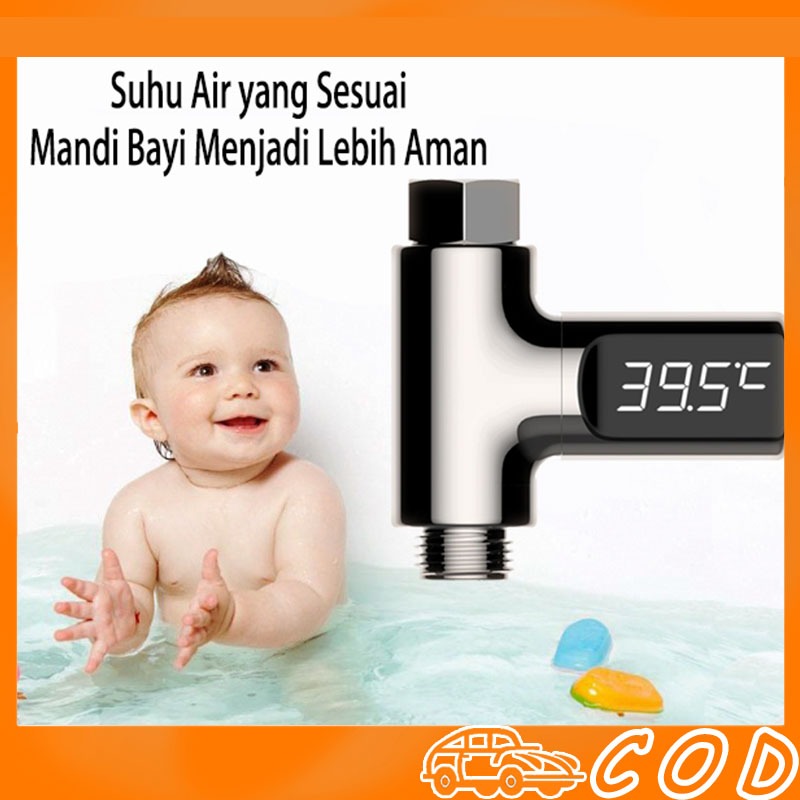 Jual Termometer Shower dengan Layar LED untuk Dewasa dan Bayi dengan ...