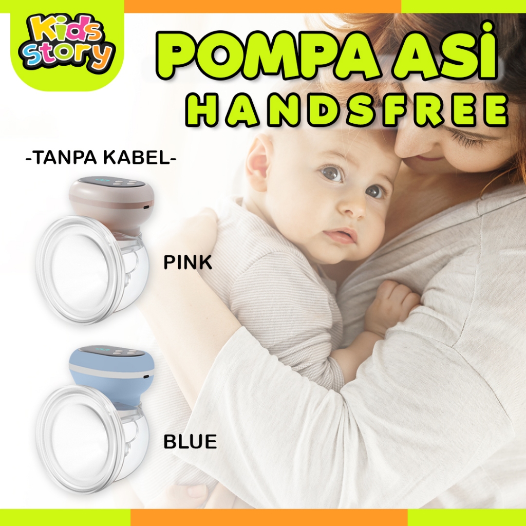 Jual POMPA ASI HANDSFREE ELEKTRIK Tanpa Kabel Otomatis Portable Botol ...