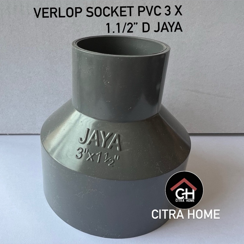 Jual Reducing Socket / Verlop Sok PVC 3 x 1.1/2” D Jaya | Shopee Indonesia