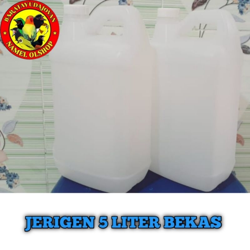 Jual JERIGEN 5 LITER BEKAS JRIGEN MUAT 5 LITER | Shopee Indonesia