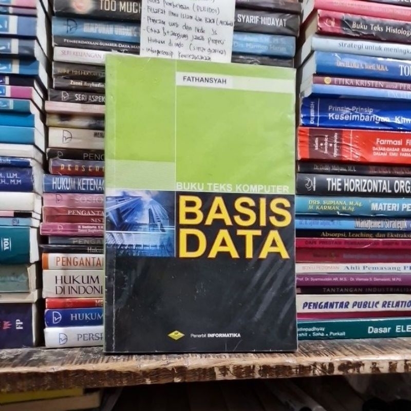 Jual Buku teks Basis data by Fathansyah | Shopee Indonesia