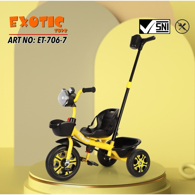 Jual Sepeda roda 3 tiga anak Exotic ET 706-7 Aviator AT 105-7 AT 115 ...
