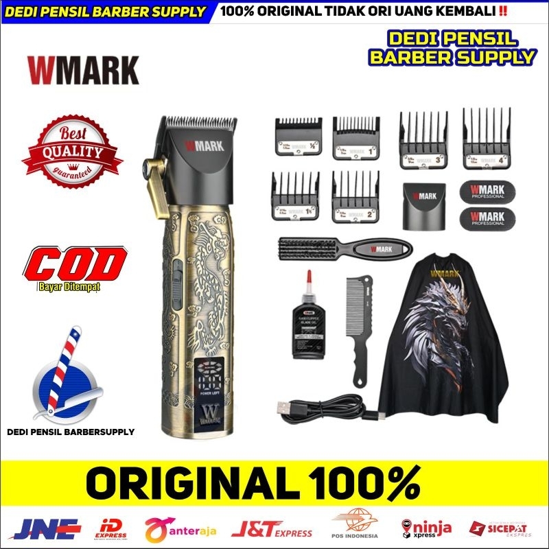 Jual WMARK NG - 2038 RPM9000 TAPER HAIR CLIPPER ORIGINAL ALAT CUKUR ELEKTRIK CLIPPER CAS MESIN ...