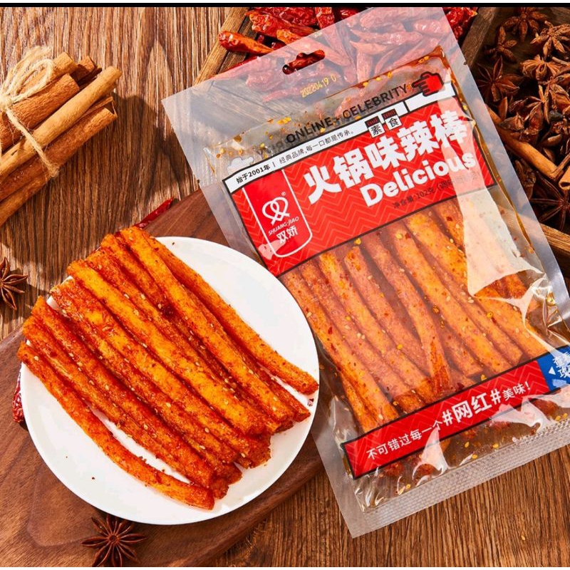 Jual Latiao halal Snack delicious hot pot spicy | Shopee Indonesia
