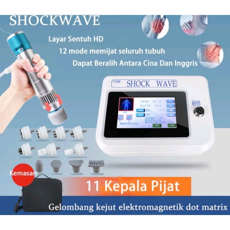Jual ALAT FISIOTERAPI SHOCKWAVE MOSCASYNC PAIN RELIEF THERAPY ESWT V100 ...