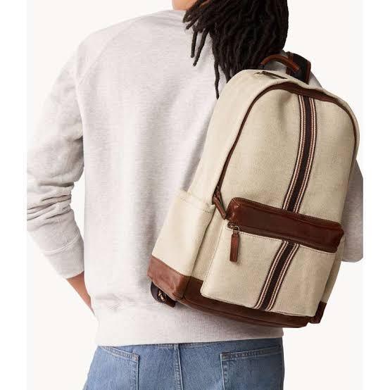 Jual TAS FOSSIL ORIGINAL BUCKNER BACKPACK NATURAL MULTI | Shopee Indonesia