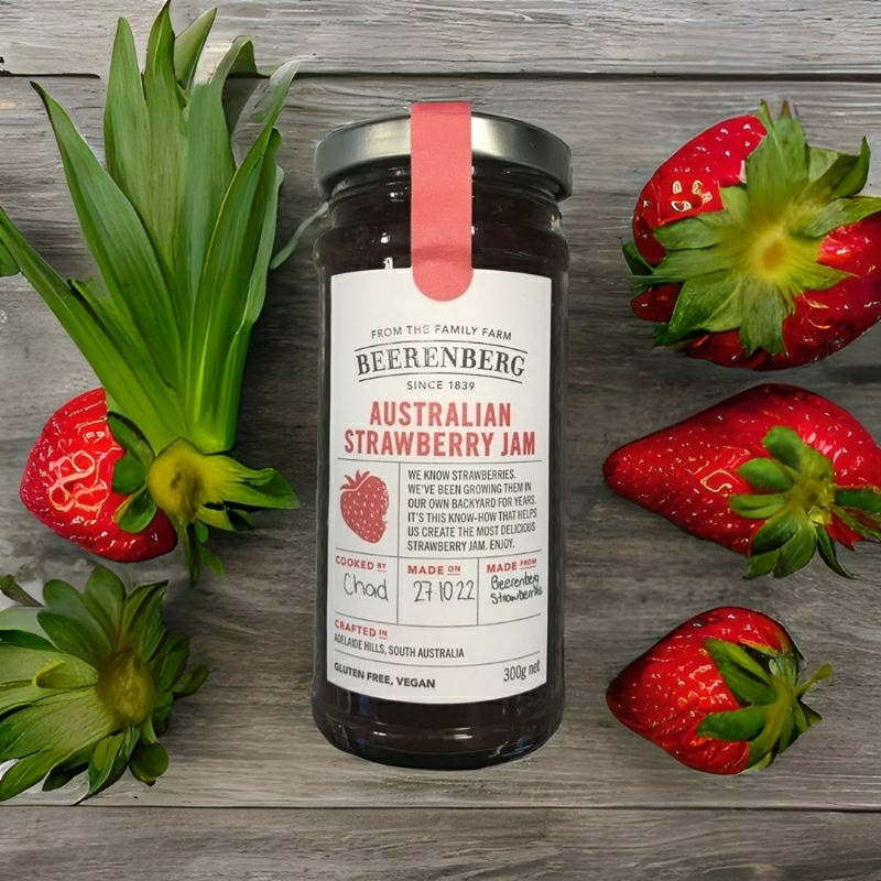 Jual BEERENBERG Australian Strawberry Jam 300g | Shopee Indonesia
