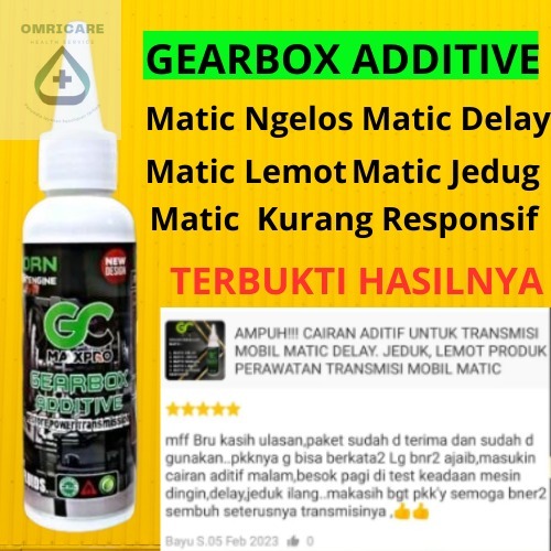 Jual ADITIF MATIC GC MAXPRO Gearbox Additive 75ml Cairan Oli Matic ...