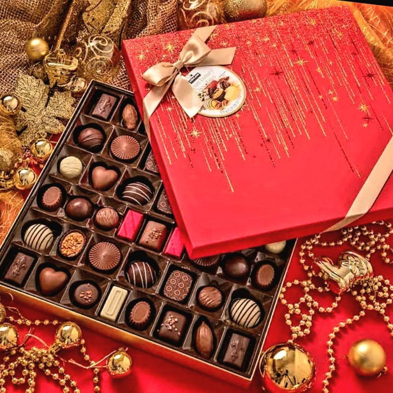 Jual Kirkland Signature Belgian Luxury Chocolate Assortment Merah, (20 ...