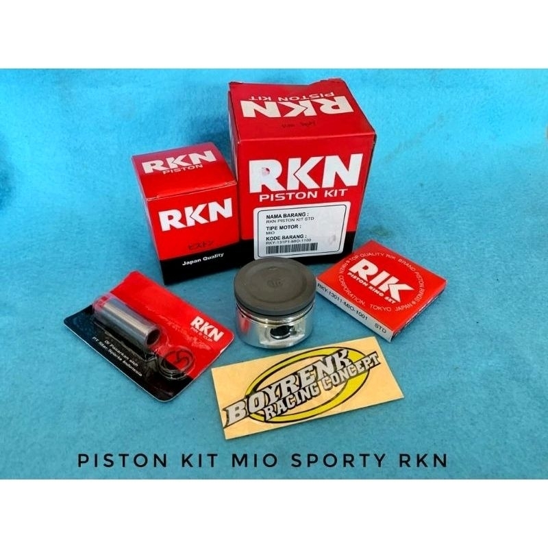 Jual PISTON KIT SEHER SEKER MIO SPORTY (5TL) ,STD 50 100 150 200 RKN ...