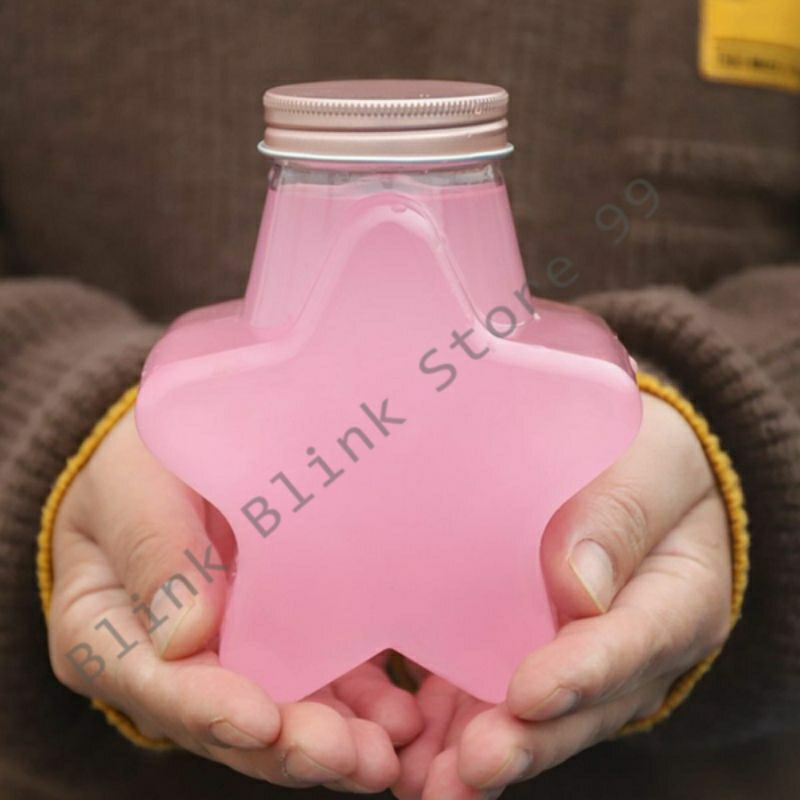 Jual BOTOL AIR MINUM ANAK LUCU SERBAGUNA BINTANG PLASTIK PET TEBAL ...