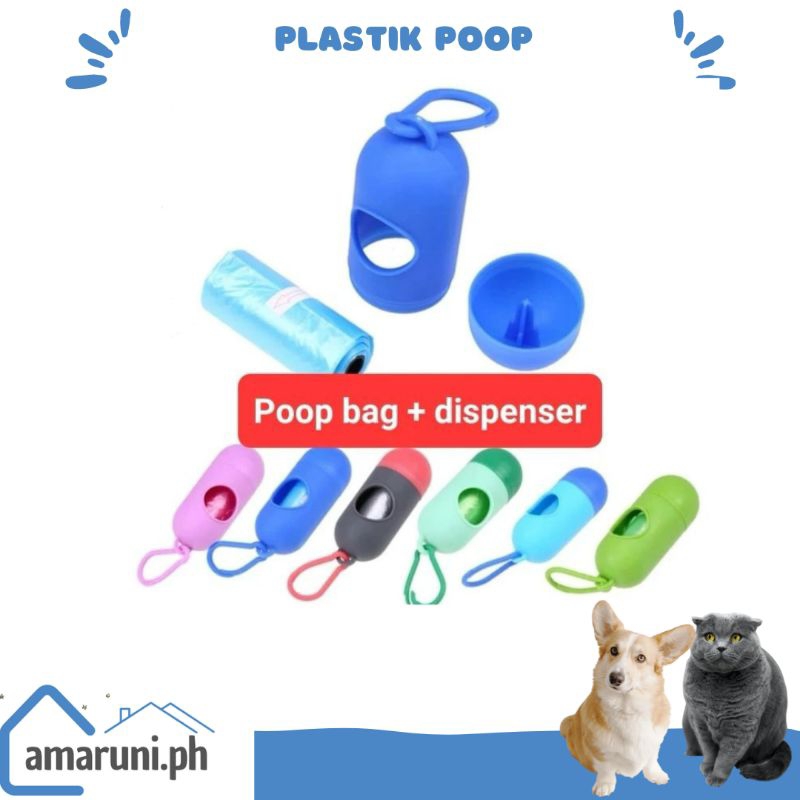 Jual plastik pasir kucing plastik dan dispenser poop anjing plastik ...