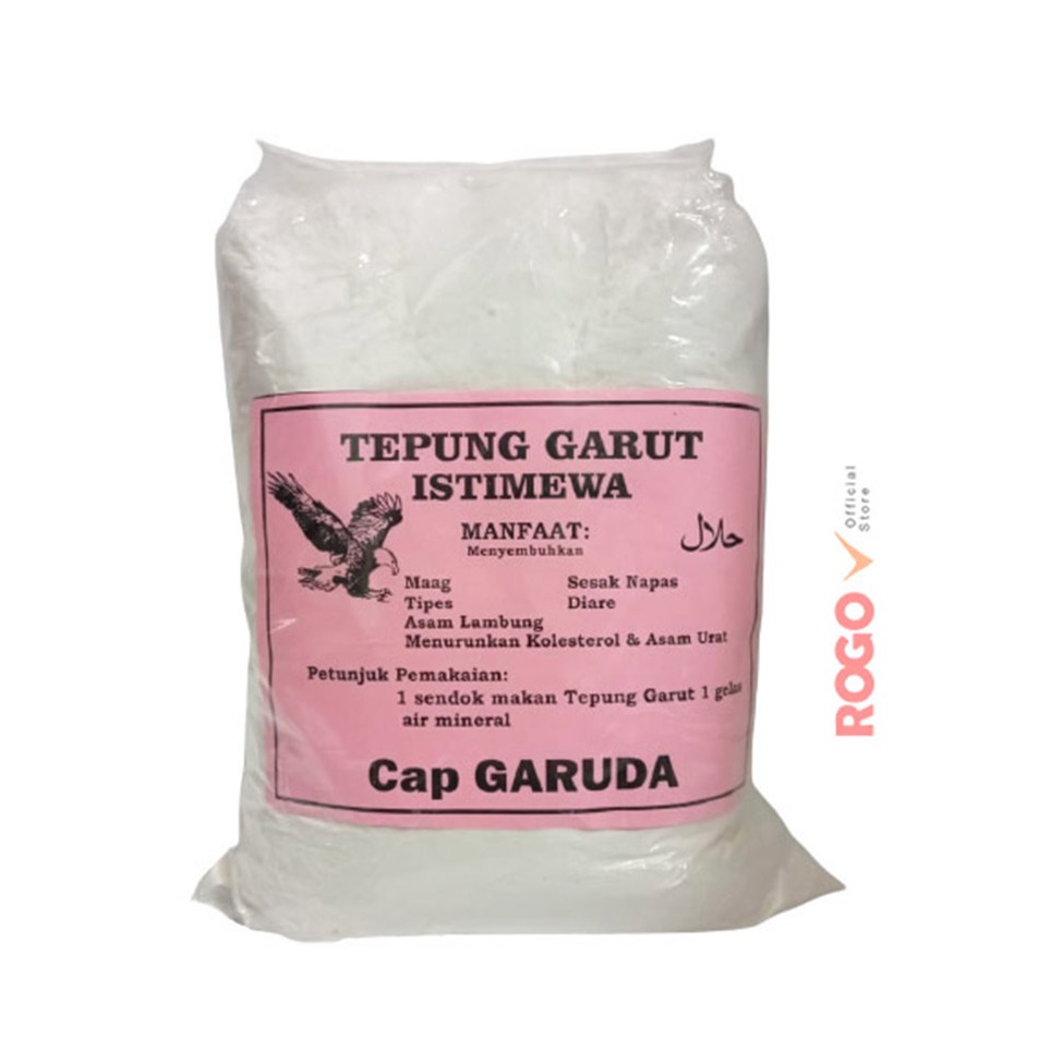Jual Tepung Garut Asli Cap Garuda 500 gram | Shopee Indonesia