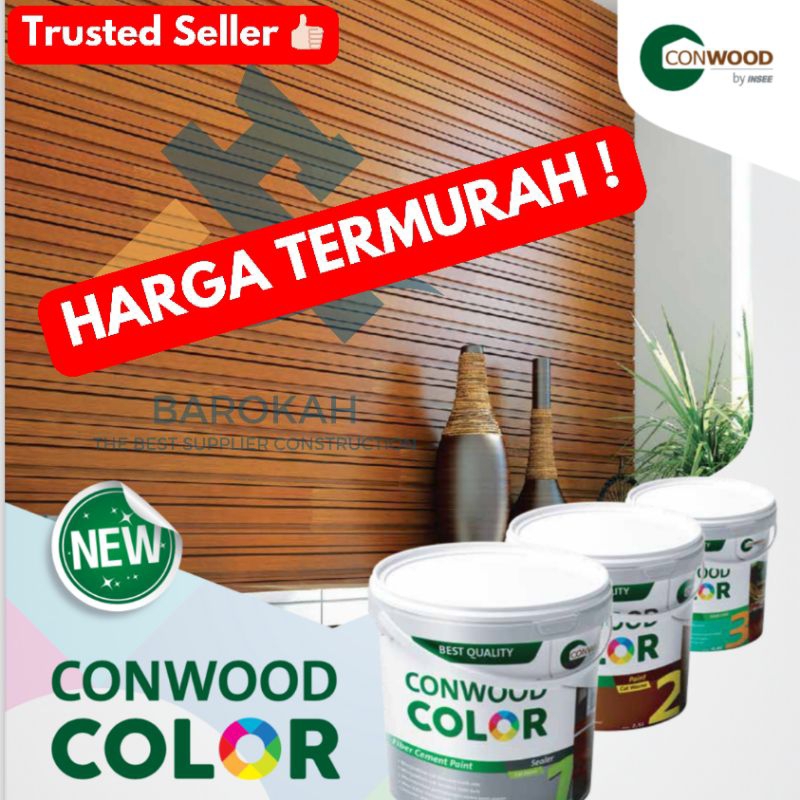 Jual (Cat Sealer) Cat Conwood Colour Paint 1L (PROMO) | Shopee Indonesia