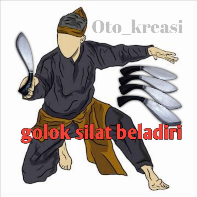 Jual Golok mainan anak dewasa/golok karambit sambet/golok IPSI/golok ...