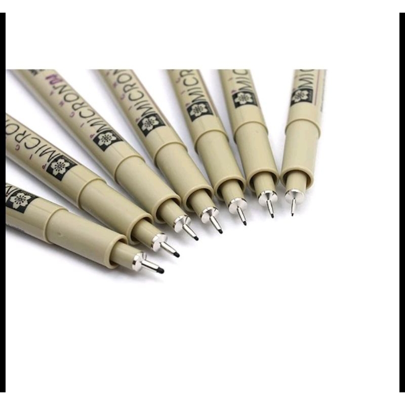 Jual Sakuran Pigma micron drawing pent // sakura bolpen drawing pent ...