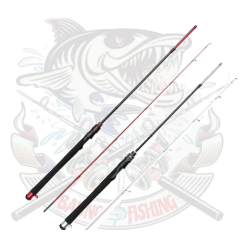 Jual joran carbon solid versus go strike legender 165cm 180cm 15lb 17lb ...