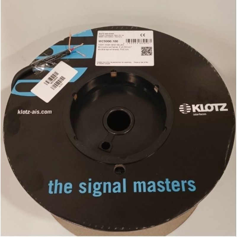 Jual KABEL MICROPHONE/KABEL AUDIO KLOTZ MC5000 ORIGINAL MADE IN JERMAN ...