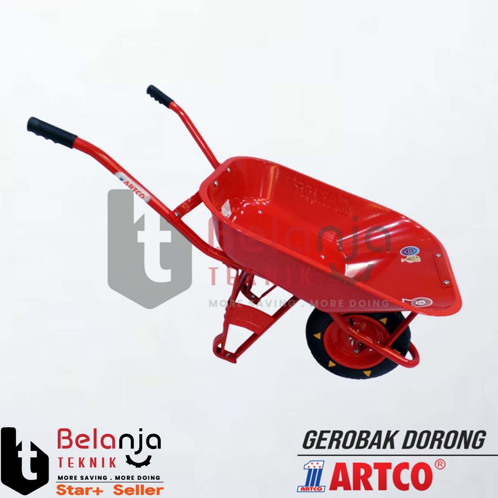 Jual Artco Gerobak Pasir 400 Kg Gerobak Proyek Sorong Dorong | Shopee ...