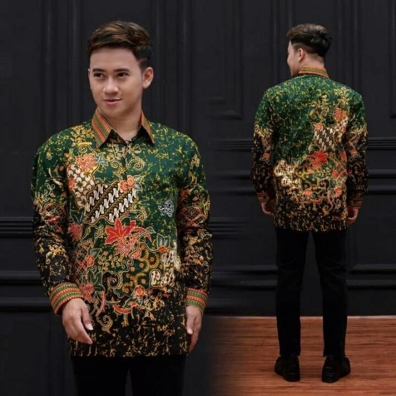 Jual KEMEJA BATIK NU || BATIK NU REMEKAN || BATIK NU KENONGO TERMURAH ...