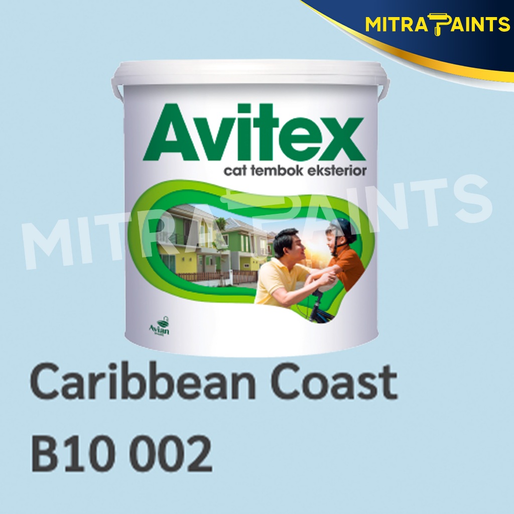 Jual AVITEX EXTERIOR 5 KG CARRIBEAN COAST B10 002 / CAT TEMBOK AVIAN ...