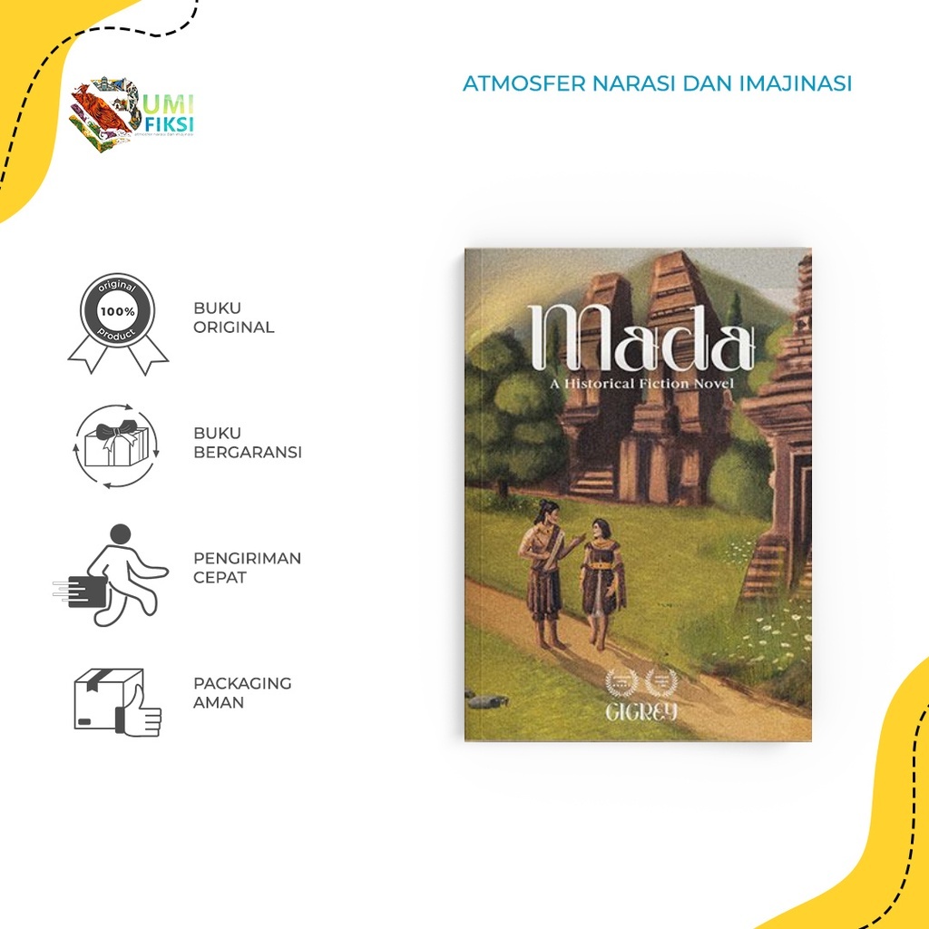 Jual Buku Novel - Mada (new look) - Gigrey - Akad - Bumifiksi | Shopee ...