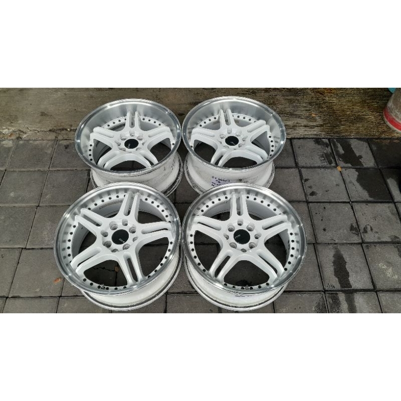 Jual VELG SEKEN MOBIL RACING SSR RING 16 LEBAR 7/8.5 BAUT 8X100/114.3 VELG OLNY | Shopee Indonesia
