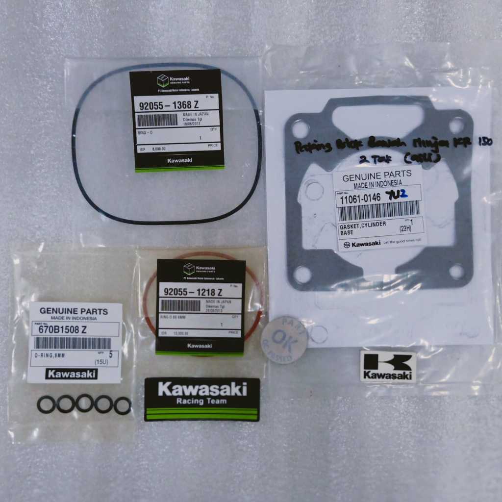 Jual ORING GASKET PAKING PERPAK FULLSET GASKET HEAD BLOK ATAS BAWAH Kawasaki Ninja 2 Tak Ninja R ...