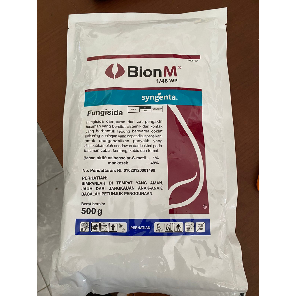 Jual FUNGISIDA SYNGENTA BION M 1/48WP 500gram | Shopee Indonesia