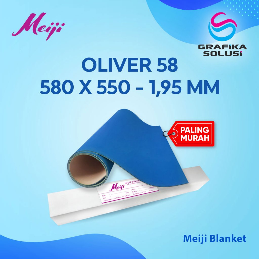 Jual Blanket Meiji 9810A Oliver 58 | Shopee Indonesia