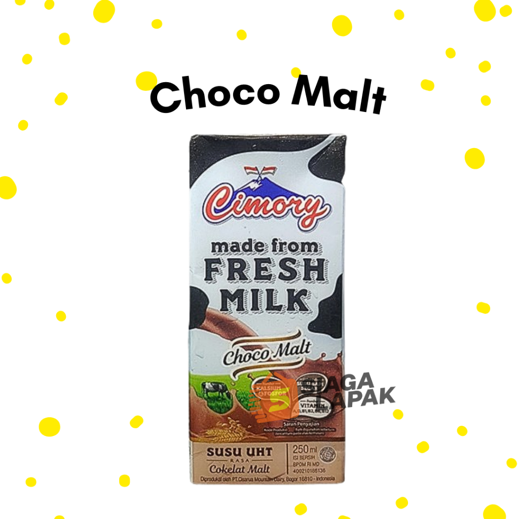 Jual Susu Cimory Fresh Milk 250ml UHT All Varian Aneka Rasa | Shopee ...