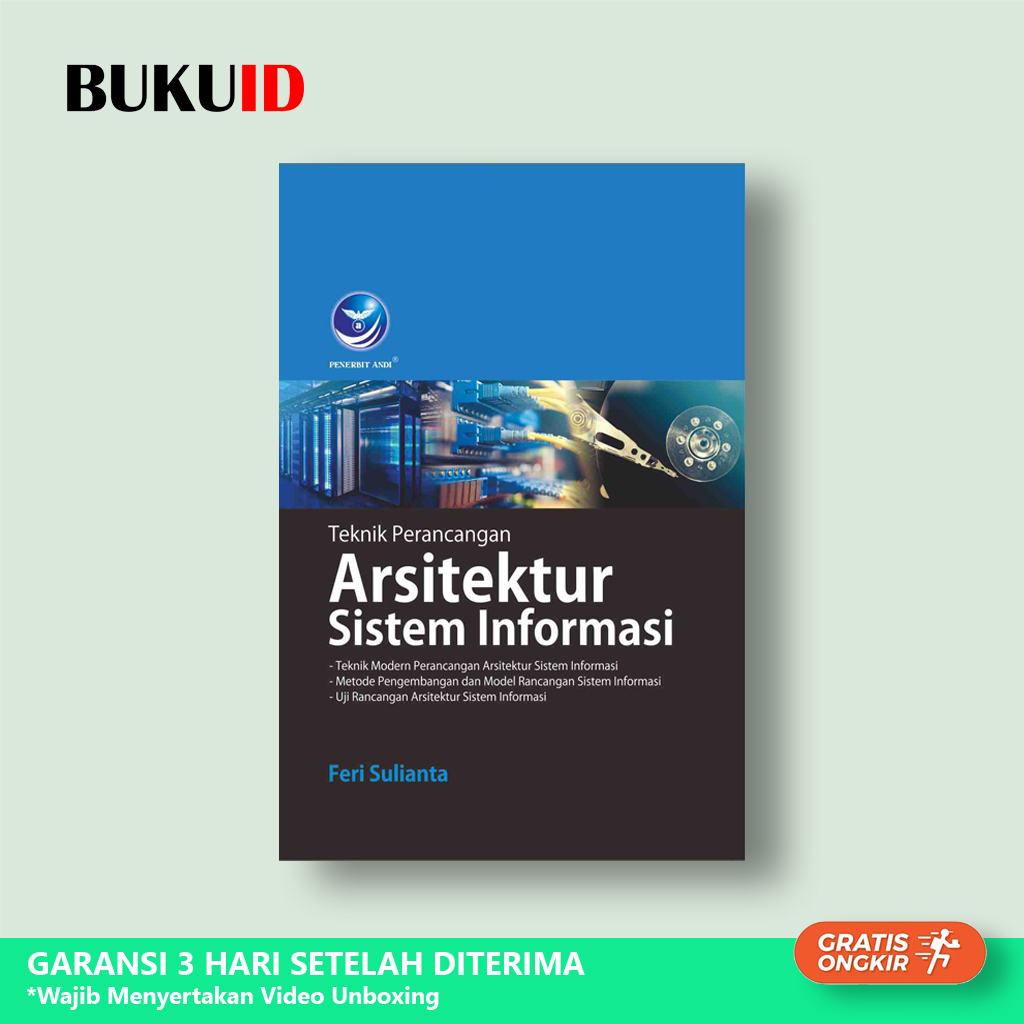 Jual Buku Teknik Perancangan Arsitektur Sistem Informasi - Original | Shopee Indonesia