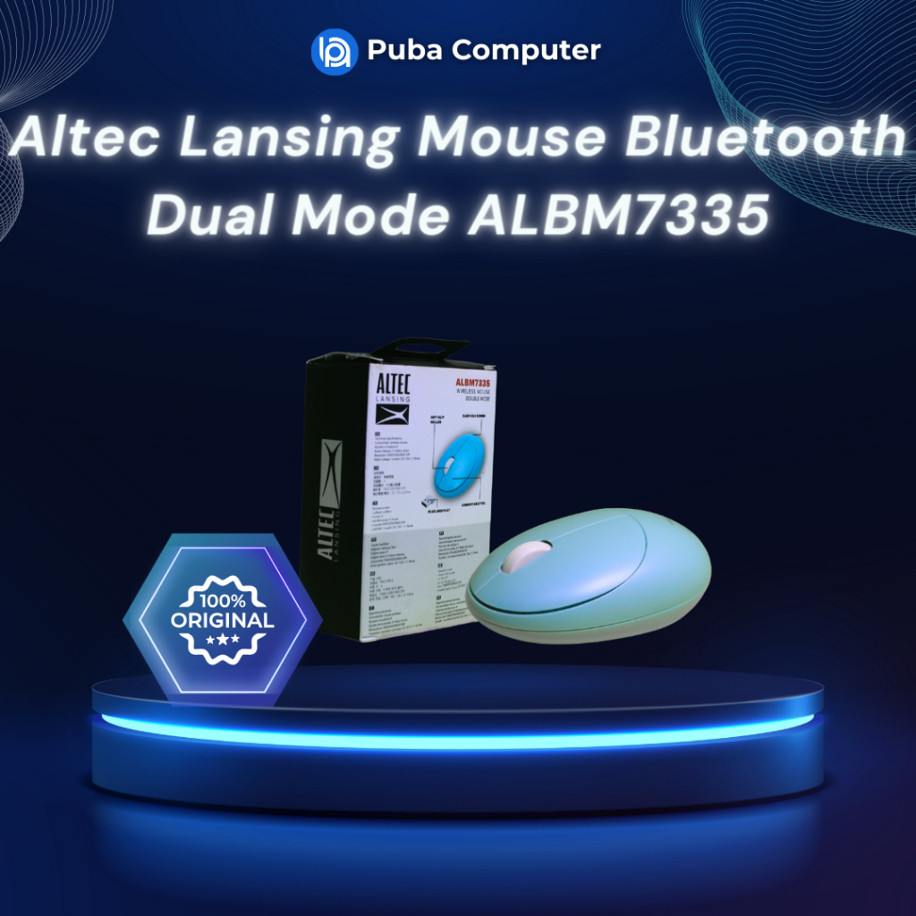 Jual Altec Lansing Mouse Bluetooth Dual Mode ALBM7335 | Shopee Indonesia