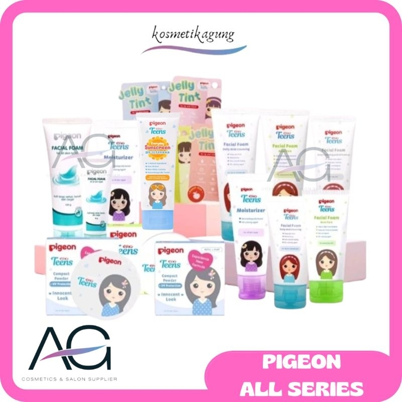 Jual Pigeon Teens | Moisturizer | Facial Foam | Sunscreen | Serum | All ...