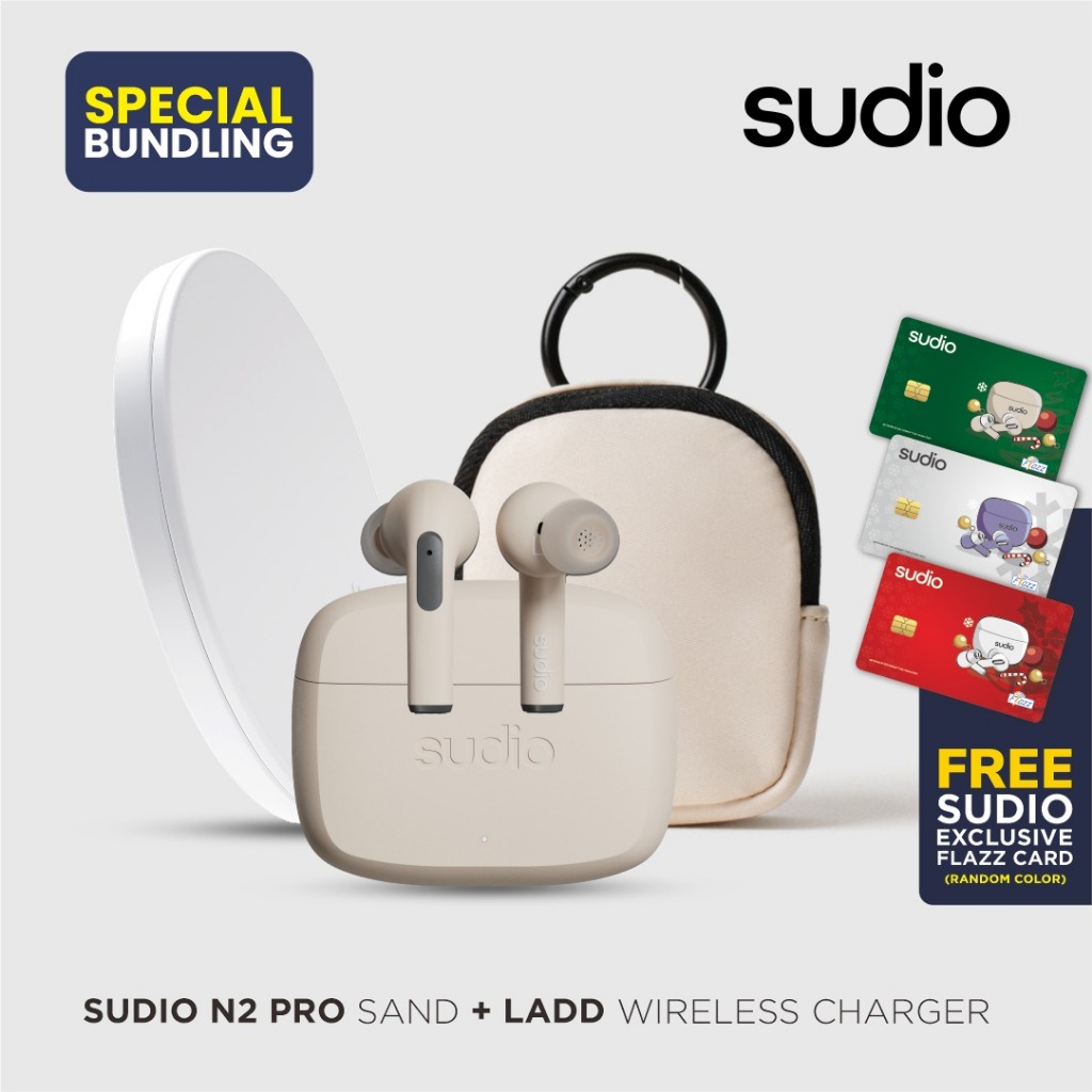 Jual Sudio N2 Pro Sand - True Wireless Bluetooth in-Ear Earbuds with ...
