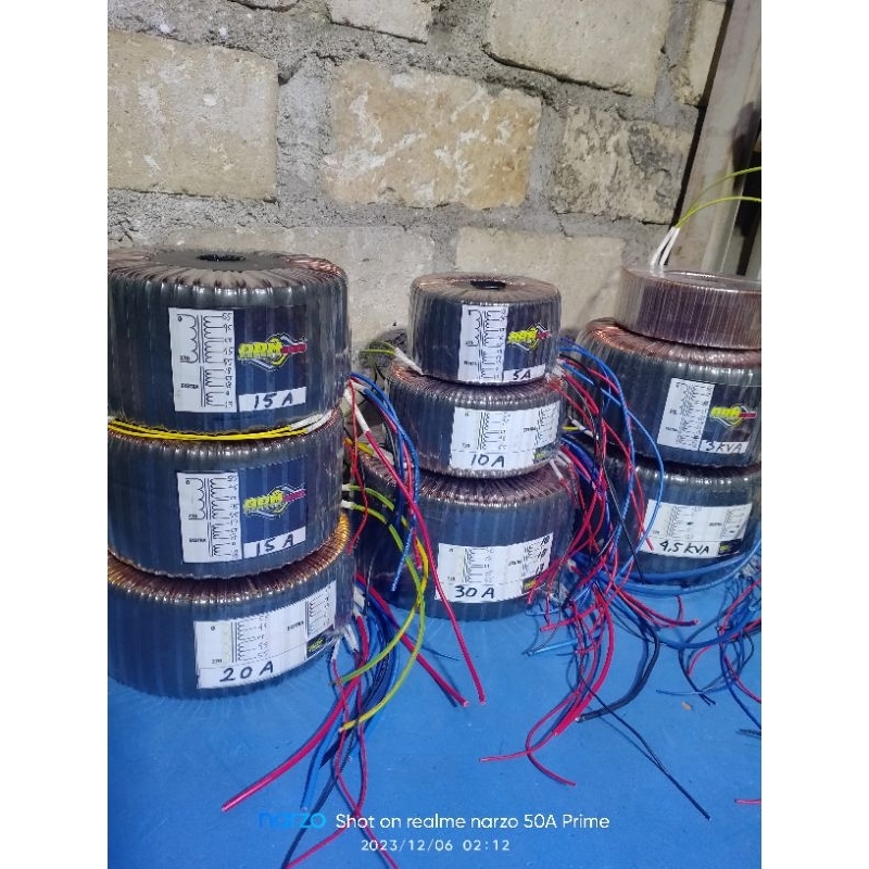 Jual trafo toroid 5a ct 45,55 spek balap | Shopee Indonesia