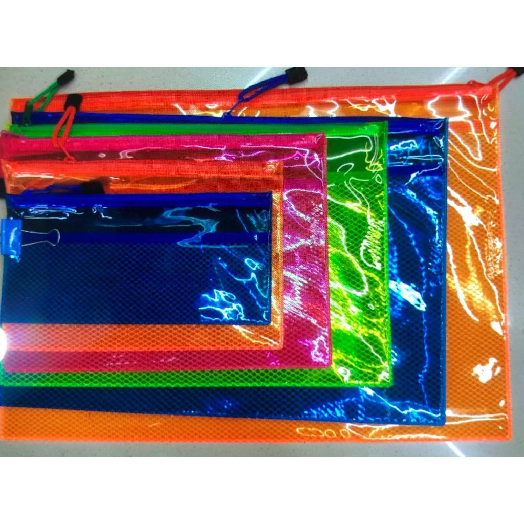 Jual Bag Folder Warna | Zipper Bag | Tempat folder | Map Document ...