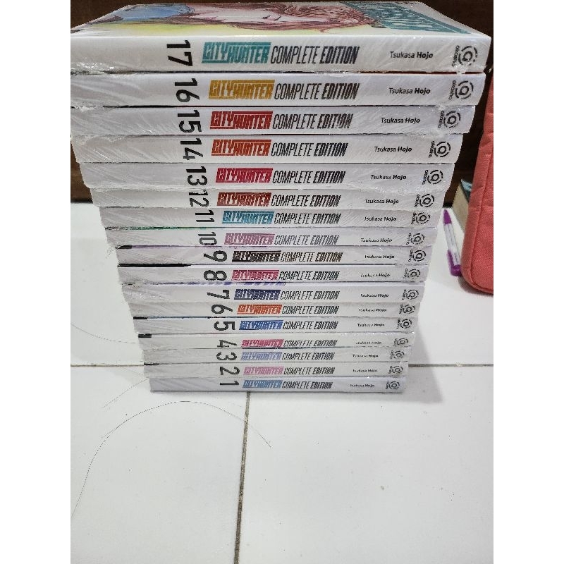Jual Komik City Hunter Complete Edition set vol 1-17 segel ori | Shopee Indonesia