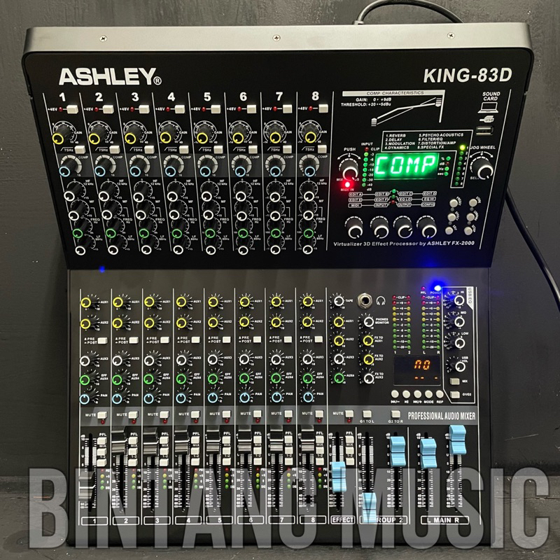 Jual Mixer Ashley King 83D original ashley king 83 d channel | Shopee ...