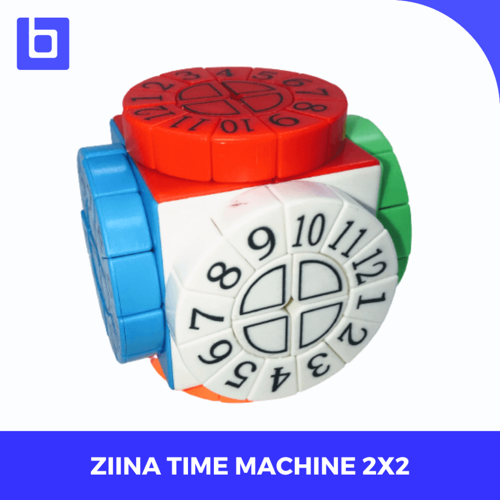 Jual Rubik 2x2 Ziina Time Machine 2x2 Stickerless Original | Shopee ...