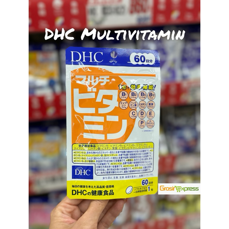 Jual **READY STOCK** DHC Vitamin B C D E Glucosamine Hair Multivitamin 100% Original Japan ...