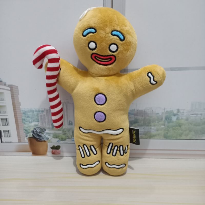 Jual Boneka Gingy Gingerbread Man by Sherk Dreamworks Authentic | Shopee Indonesia