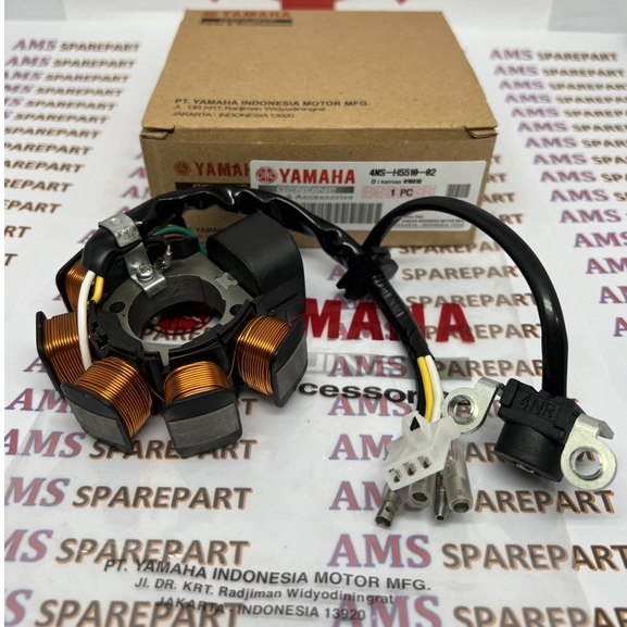 Jual SPOOL ASSY STATOR YAMAHA FORCE 1 F1Z F1ZR 4NS ORI | Shopee Indonesia