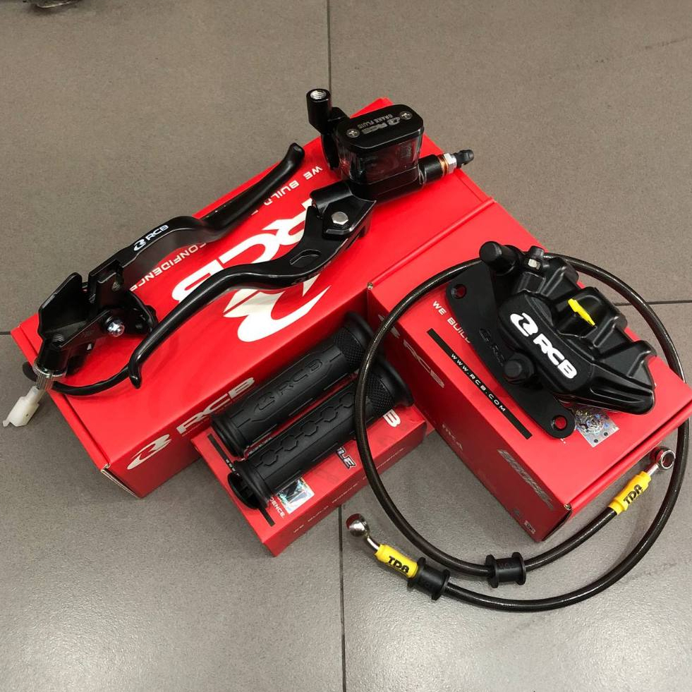 Jual Paketan Master Rem RCB E3 Kotak 12.7mm Set kanan kiri + Kaliper ...