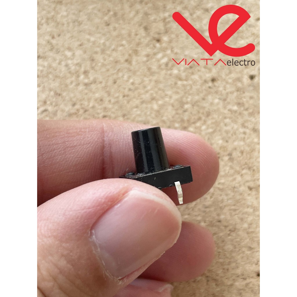 Jual PUSH ON BUTTON 12x12x12mm KAKI 4 BULAT TACT SWITCH MICRO TACTILE ...