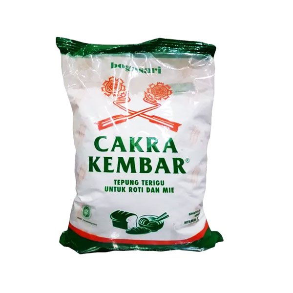 Jual Cakra Kembar Tepung Terigu Bogasari 1kg | Shopee Indonesia