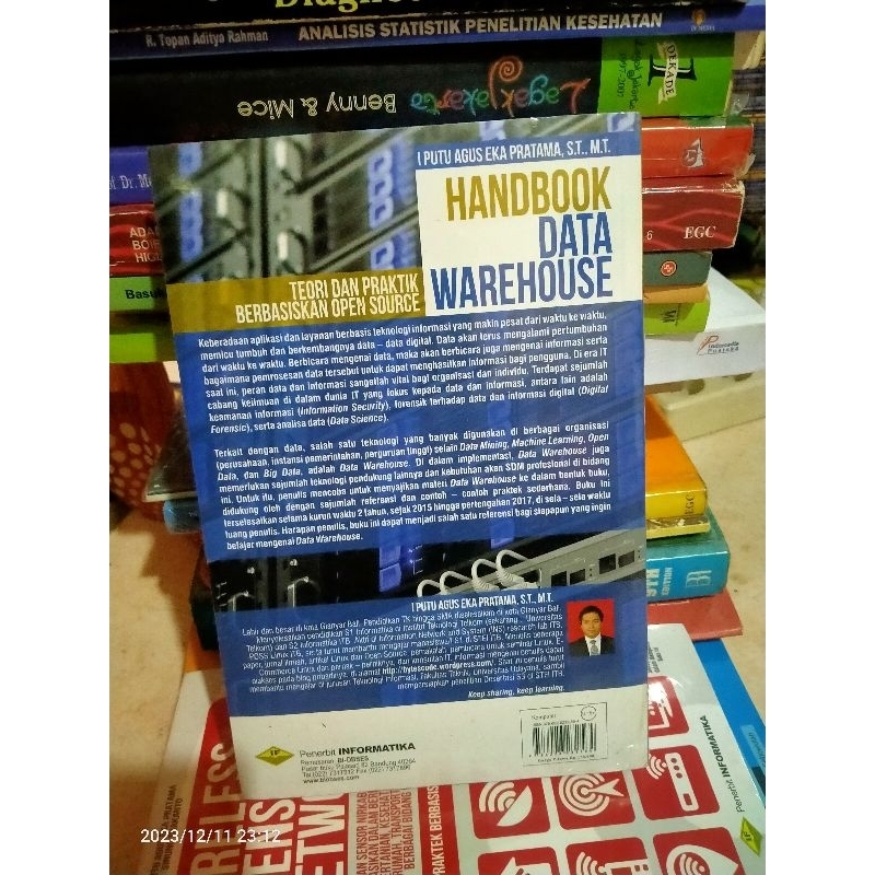 Jual ORI HANDBOOK DT WAREHOUSE TEORI DAN PRAKTIK BERBASISKAN OPEN ...